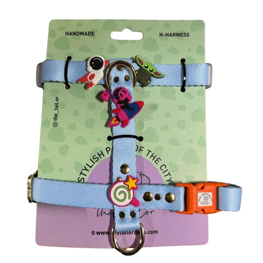 Blue Galaxy Mood Harness Göğüs Tasması XS beden - The Tailor