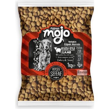 mojo black kuzu etli yetişkin köpek maması 1kg - Mojo Black